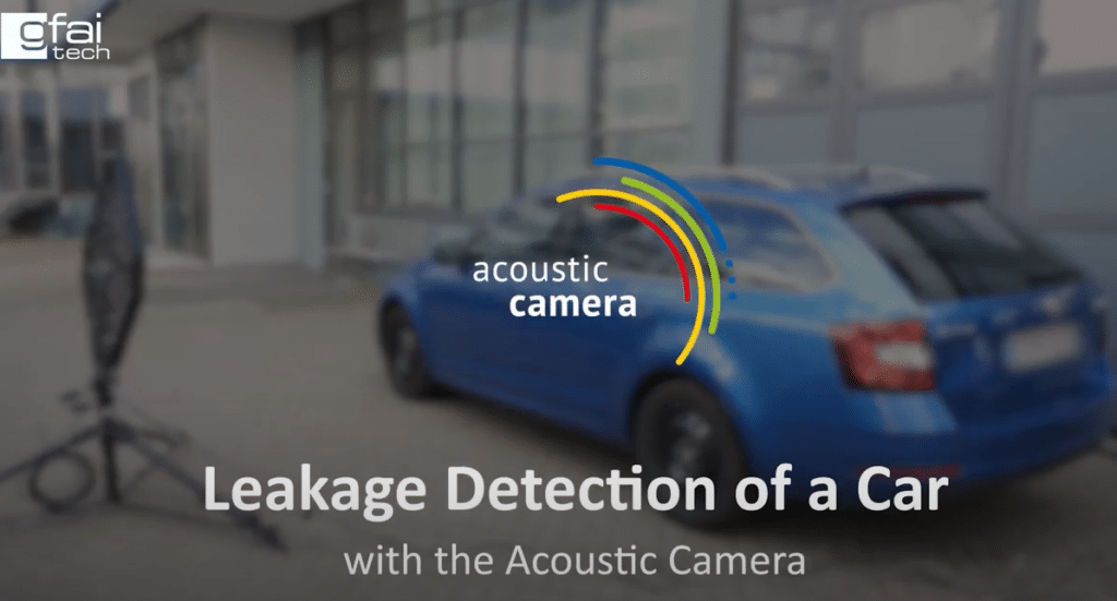 The Acoustic Camera from gfai tech - Contact AcSoft Ltd
